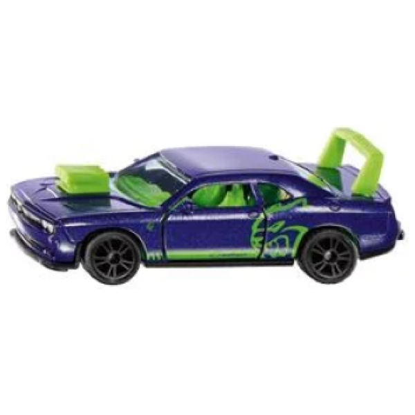 Siku 1:87 Dodge Challenger Hellcat Custom - Muovitukku