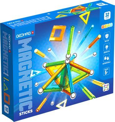 Geomag Magnetic Sticks Gems 32 - Muovitukku