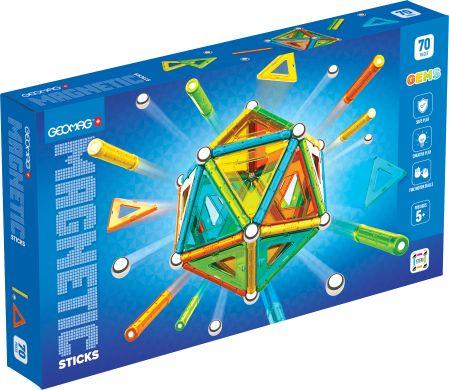 Geomag Magnetic Sticks Gems 70 - Muovitukku