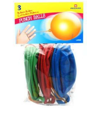 Pomputtelu ilmapallo 3kpl/pss - Muovitukku