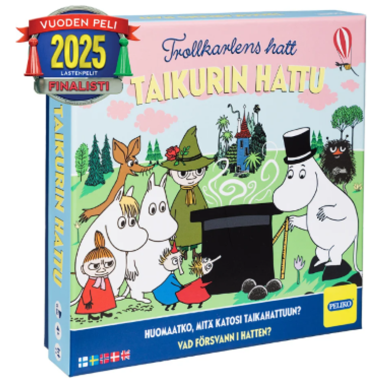 Muumi Taikurin hattu -muistipeli - Muovitukku